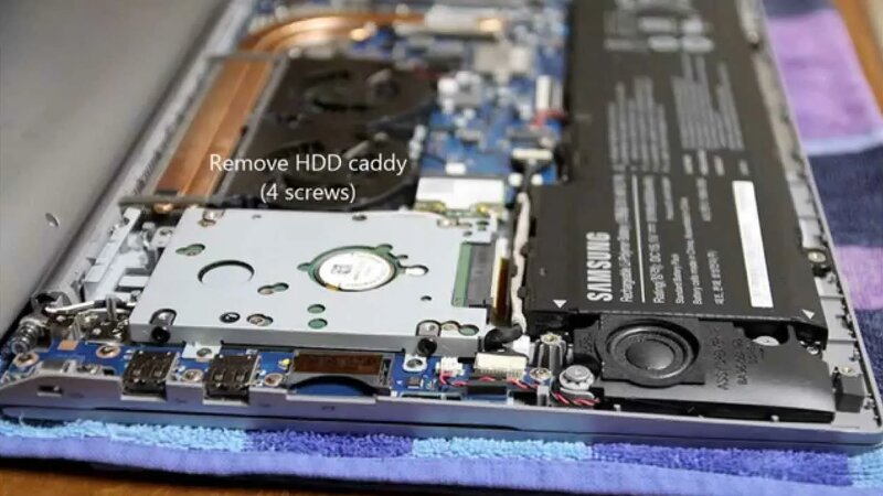 Quick guide to install SSD in Samsung Series 7 Chronos/Ativ Book 8 ...