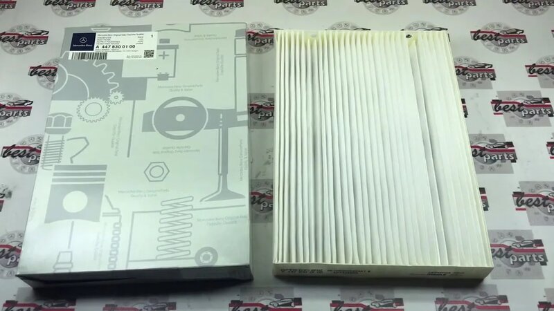 A4478300100, A 447 830 01 00 Фильтр салона Mercedes V W447 - Смотреть ...
