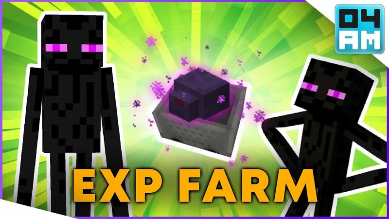 VERY EASY Enderman XP Farm + Ender Pearl Farm Tutorial - Minecraft 1.17 ...
