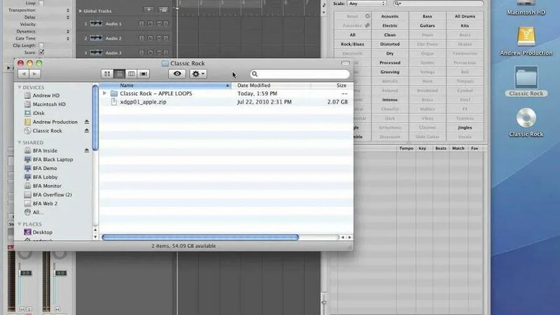 Tutorial - How to load Apple Loops into Logic - Yandex Video aramada ...