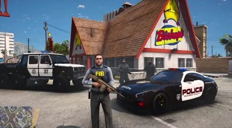 КАК Установить Police Mod и плагин Police Menu в GTA 5! Lspdfr - для ...