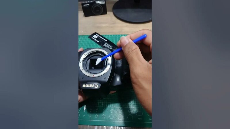 Cara membersihkan sensor kamera berjamur pada DSLR atau Mirrorless ...