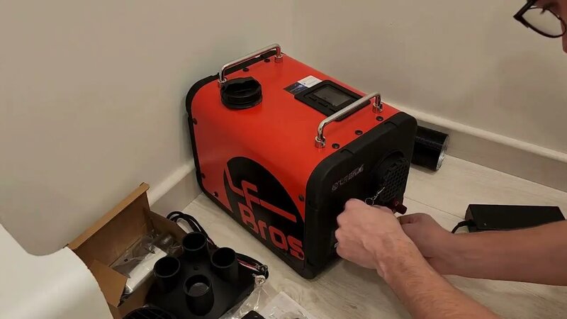 Обзор на автономный Дизельный отопитель Лунфей LF bros compressed ...