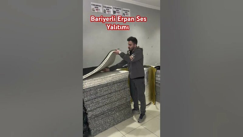 Ses Yalıtımı Bariyerli Erpan #trending #youtube #temizlik #satılık # ...