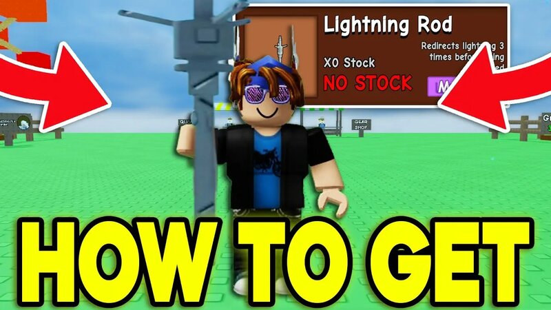 How To GET & USE Lightning ROD Showcase In GROW A Garden! Roblox ...