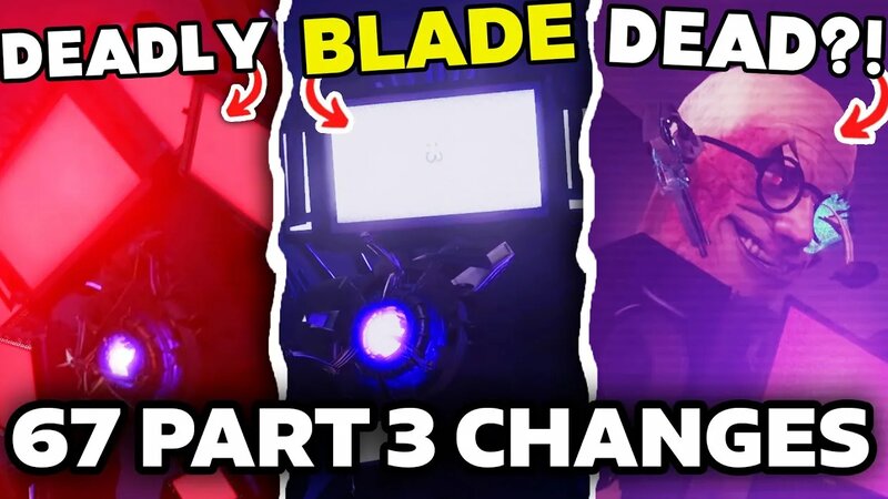 Episode 67 PART 3 Changes! - Skibidi Toilet ALL Easter Egg Analysis ...