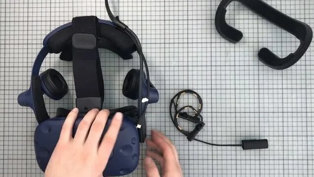 Pupil + HTC Vive PRO eye-tracking add-on assembly guide - Смотреть ...