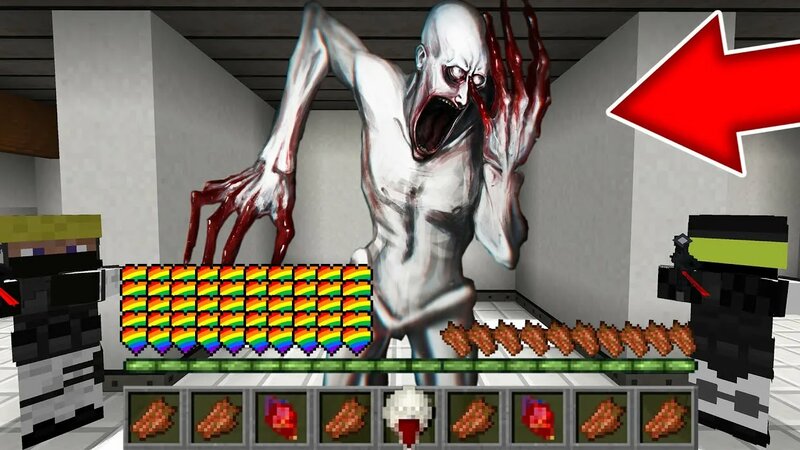 Как играть за Скромника в майнкрафт ? Превращения SHY GUY SCP 096 ...