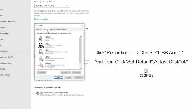 Coconise ME6S Microphone Use and Configuration Tutorial English ...