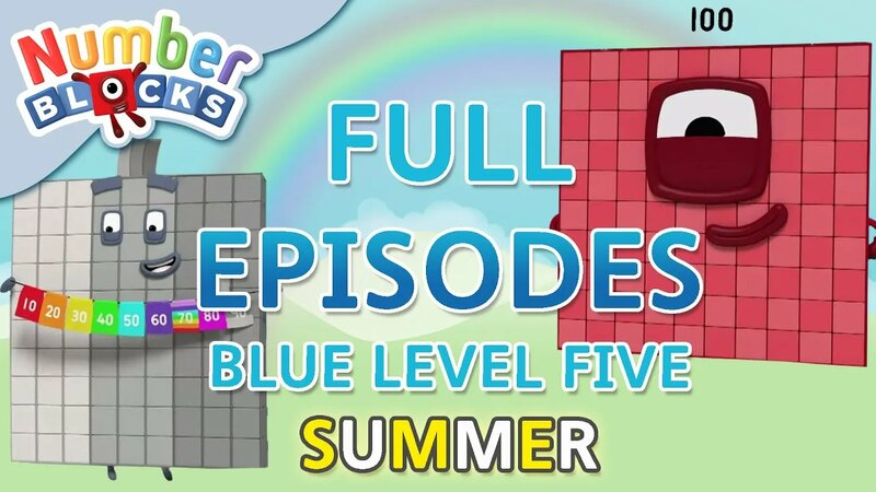 Numberblocks- #SummerLearning Numberblocks | Blue Level Five | Full ...