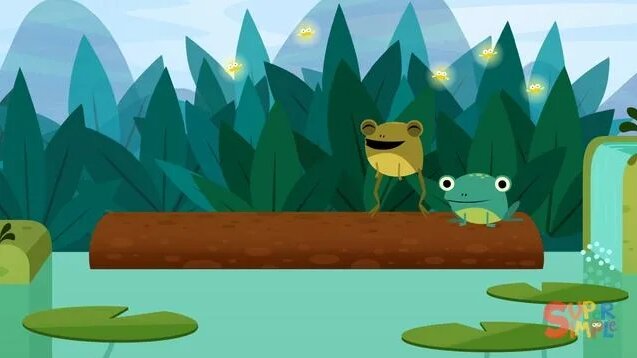 Five Little Speckled Frogs | Kids Songs | Super Simple Songs - Смотреть ...
