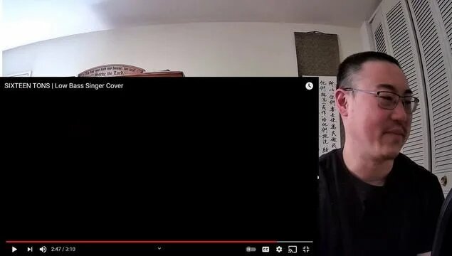 Geoff Castellucci | Sixteen TONS | Bass Singer Cover Reaction ...