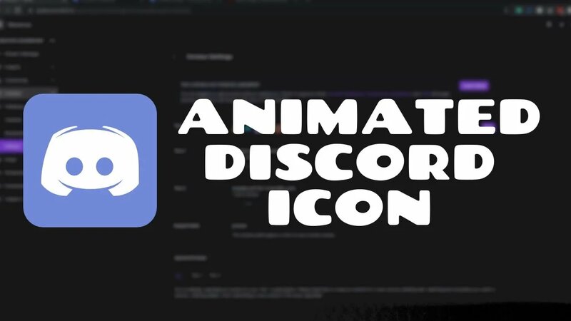 How To Add A Animated Discord Logo (Nitro ONLY)