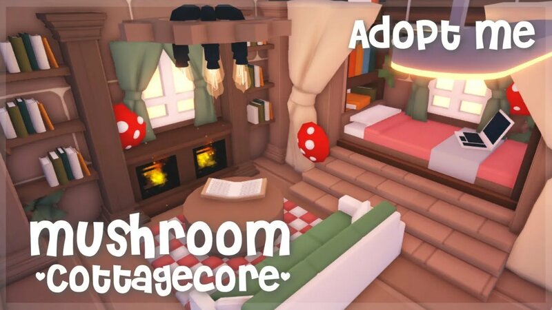 Mushroom Cottagecore - House build - Adopt me - Смотреть онлайн в ...