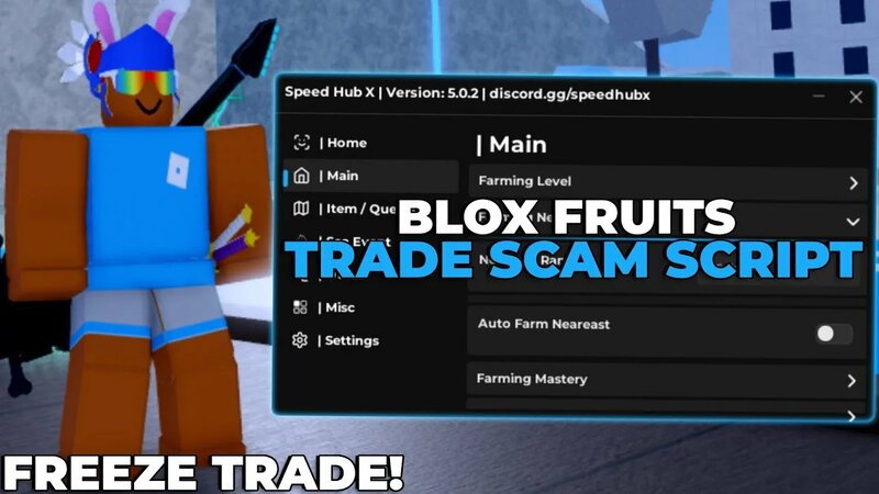 Best blox fruit trade scam script 2025 (pastebin + freeze trade ...