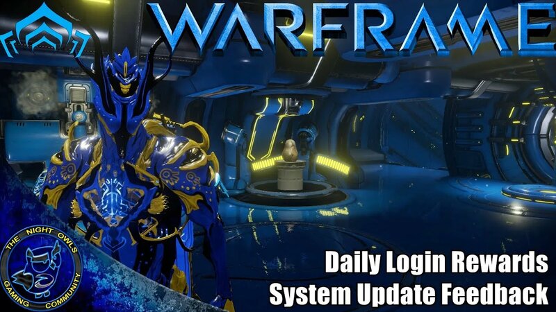 Warframe: Daily Login Rewards System | Is It Better/Fixed (Feedback ...