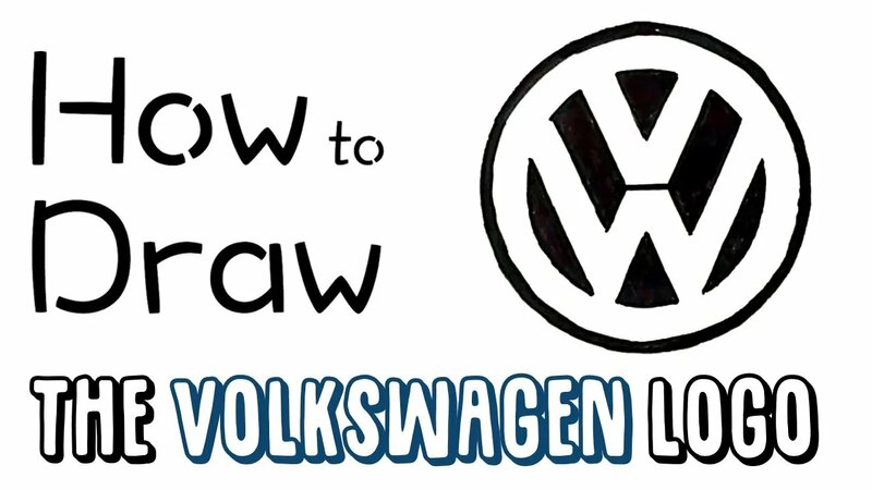 How to Draw the Volkswagen Logo