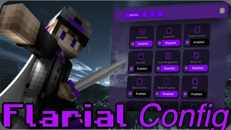 The BEST Flarial Config EVER | Minecraft Bedrock Edition 1.21 ...