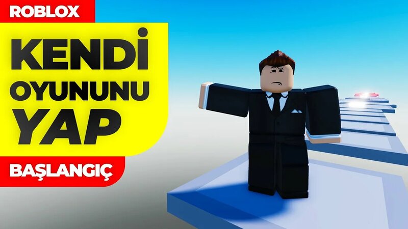 İlk Roblox Studio Oyununu Yap! Roblox'da Oyun Nasıl Yapılır? Bölüm 1 ...