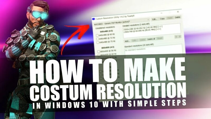Make Your Custom Resolution in Windows 10 in Simple Steps! - Смотреть ...