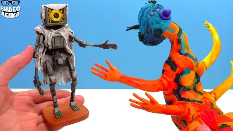 Лепим Поппи Плейтайм 4 - Приспешник Доктора и Страшный Доуи Poppy ...