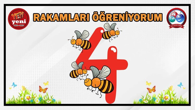 4 Rakamını Öğreniyorum | Hissetme, Okuma, Yazma, Etkinlik - Yandex ...