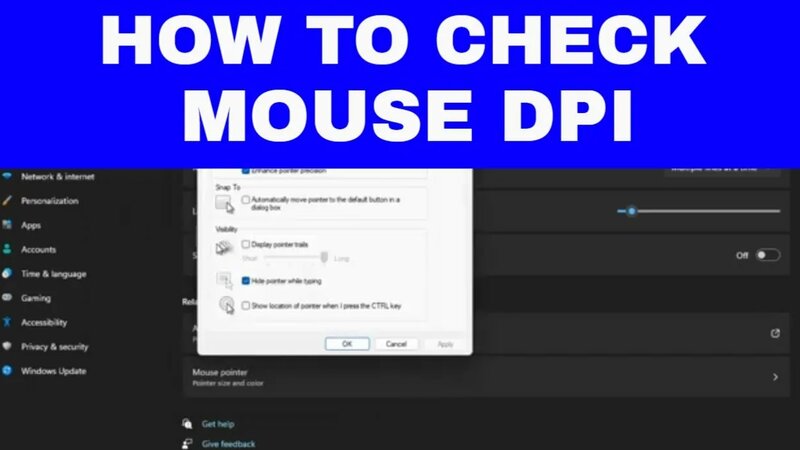 How to Check Your Mouse DPI on Windows (Mouse Sensitivity Checker ...