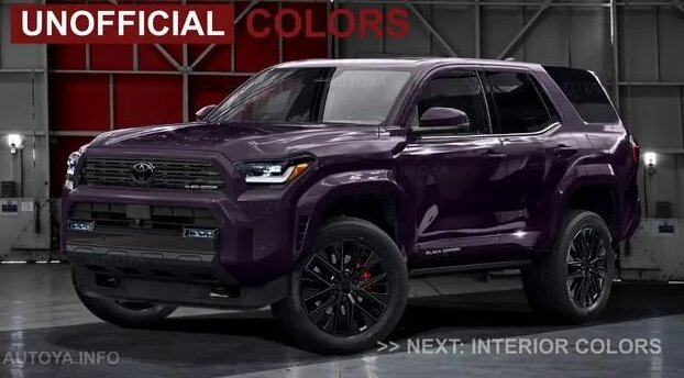 2025 Toyota 4Runner Black Edition - Most Aggressive Trim for the New ...