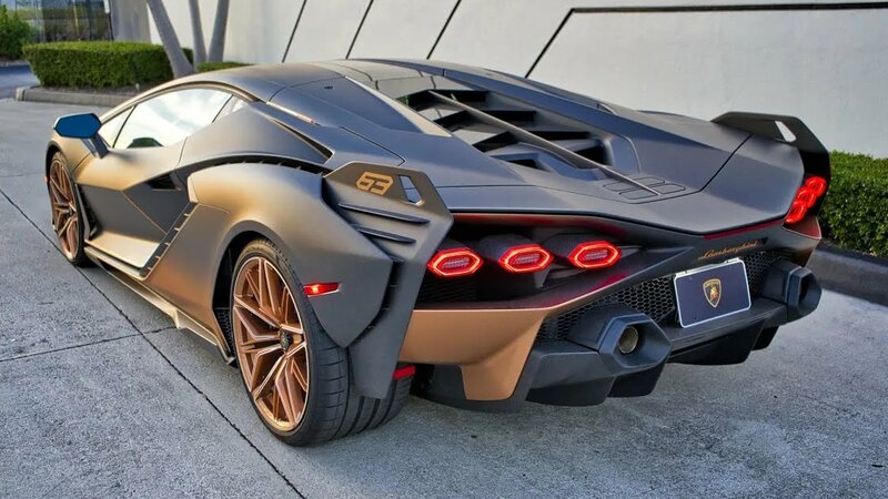 Lamborghini SIAN World's First Hybrid Insane Lambo Beast Start Up ...