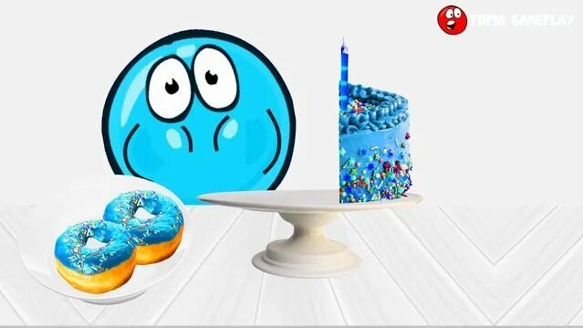 Blue food mukbang - red ball 4 animation mukbang #2 - Смотреть онлайн в ...