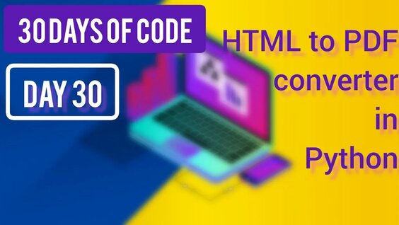 python html to pdf converter: 999 video Yandex'te bulundu