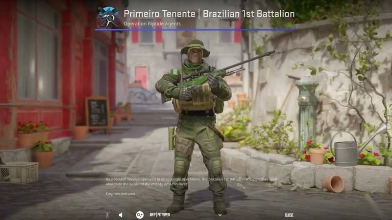 CS2 Primeiro Tenente | Brazilian 1st Battalion - Counter-Strike 2 Agent ...