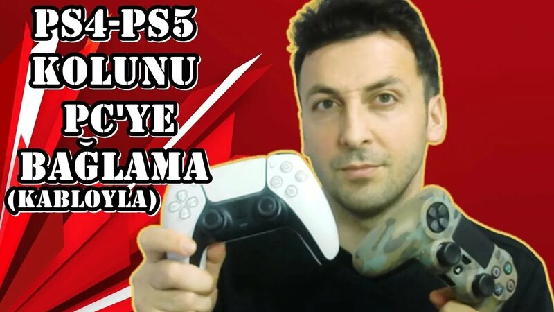 PS4-PS5 Kolunu(Controller) PC'YE Bağlama(Kabloyla) Rehberi #dualsense #dualshock4 #pcgaming ...