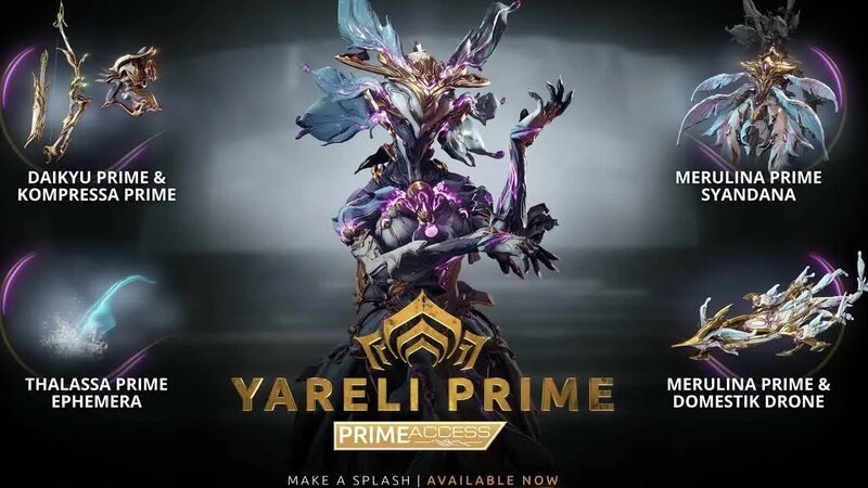 Warframe - Official Yareli Prime Access Launch Trailer — Видео от ...