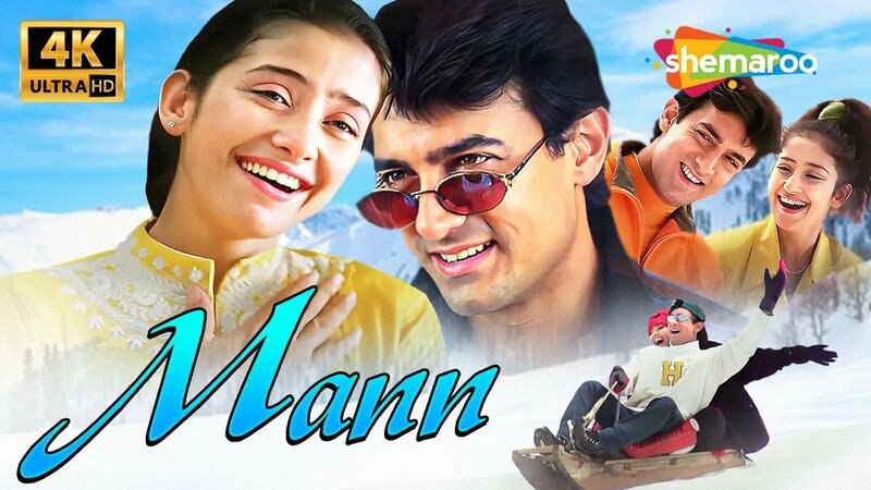 Mann full movie (1999) 4K | aamir khan, manisha koirala | superhit ...