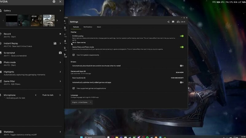 How to Disable Statistics FPS Counter For Nvidia Overlay - Смотреть ...