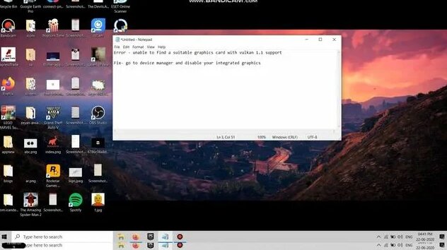 Detroit: Become Human || Error(unable to find a suitable graphics card ...