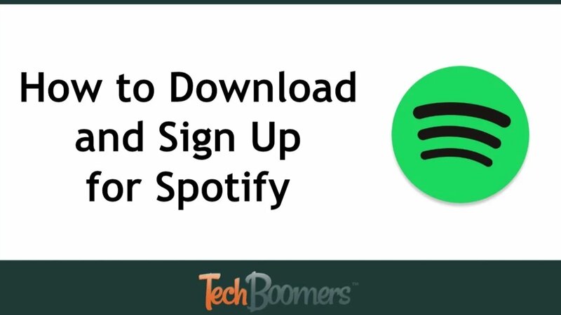 How to Download and Sign Up for the Spotify App (2018)