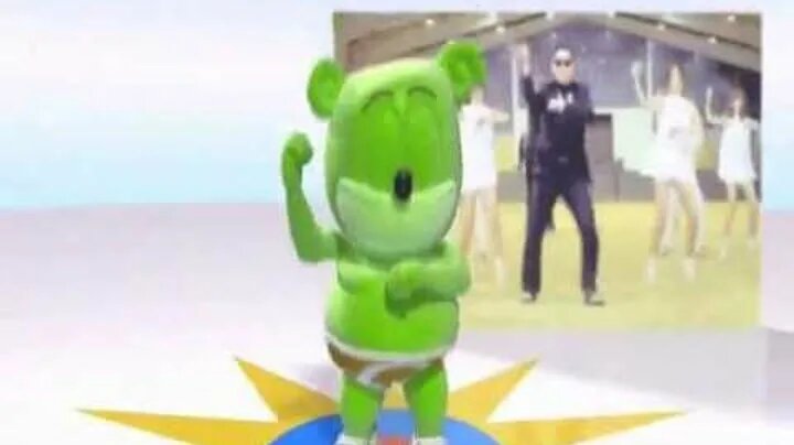Видео Gangnam Gummy Style Dance Gummibär The Gummy Bear Psy 싸이 Cover ...