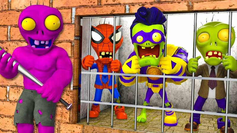 Plants vs Zombies 3 | Rescue Full New Zombie VS Bad Guy Joker Girl ...