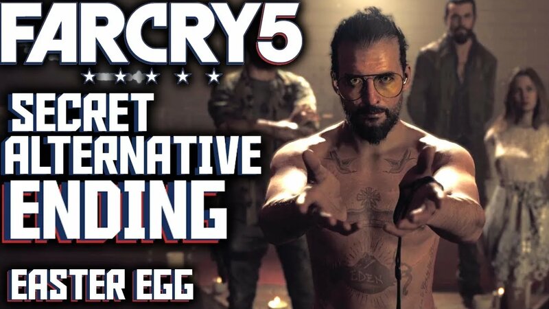 FAR CRY 5 Secret Ending & Easter EGG [Not arresting The Father | Far ...