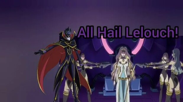 Лелуш и Шамна / Lelouch and Shamna Code Geass Lelouch of the ...