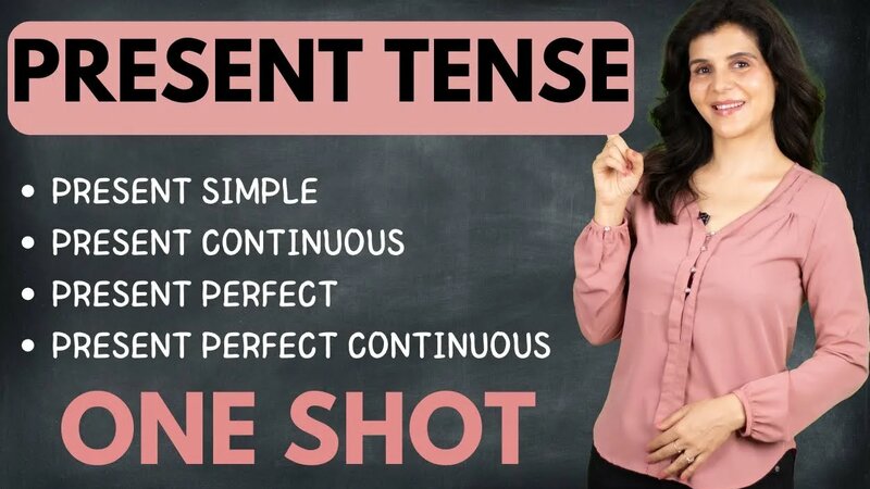 All Present Tense In English Grammar With Examples | Simple, Continuous ...