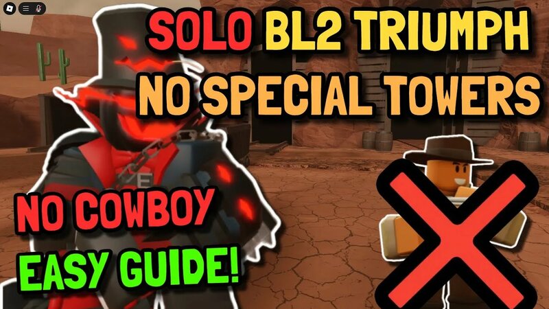 SOLO Badlands 2 Triumph WITH NO Cowboy AND NO Special Towers | FULL ...