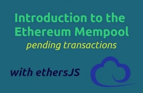 How to query Ethereum Mempool and filter pending transactions ...