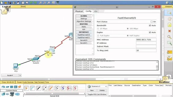 Cisco Packet Tracer Tutorial # 2 - Configuring Routers (easy way) Part 1 - HashTagNerdz - EroFound
