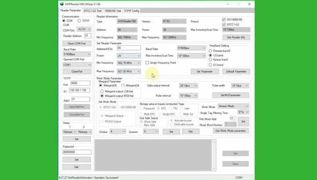 Настройка УВЧ считывателя дальнего действия Smartec ST-Lr320 - Смотреть онлайн в поиске Яндекса ...