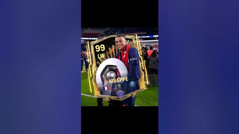 Original images of Kylian Mbappé cards FC Mobile cards part 1 #fcmobile ...