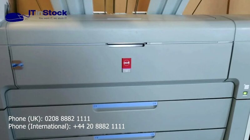 Océ ColorWave 650 Poster Wide Large Format A1 Printer & TC4 Copy Scan ...