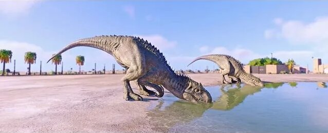 Indominus Rex All Perfect Animations & Interactions Jurassic World ...